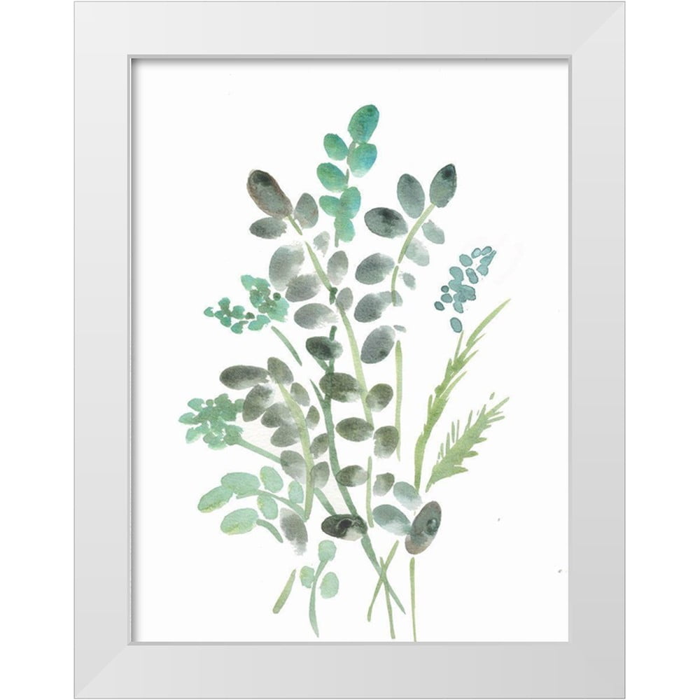 Chapman, Marcy 12x14 White Modern Wood Framed Museum Art Print Titled ...