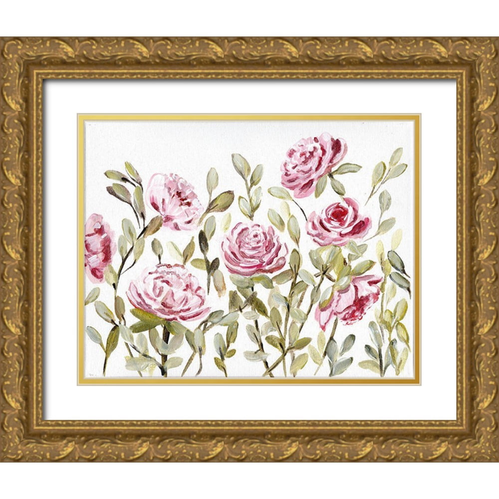 Chapman, Marcy 14x12 Gold Ornate Wood Framed with Double Matting Museum ...