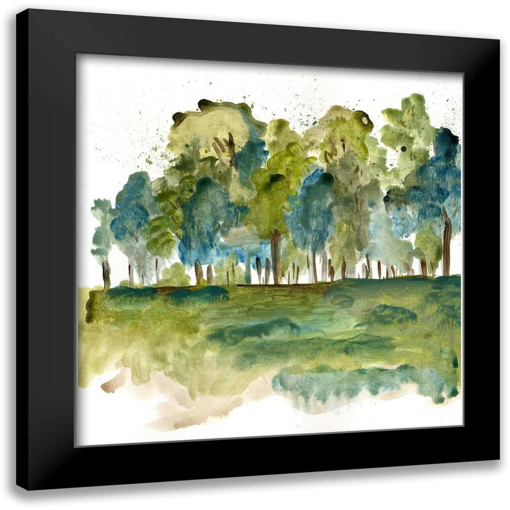 Chapman, Marcy 15x15 Black Modern Framed Museum Art Print Titled - Blue ...
