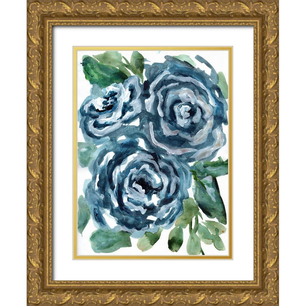Chapman, Marcy 19x24 Gold Ornate Wood Framed with Double Matting Museum ...