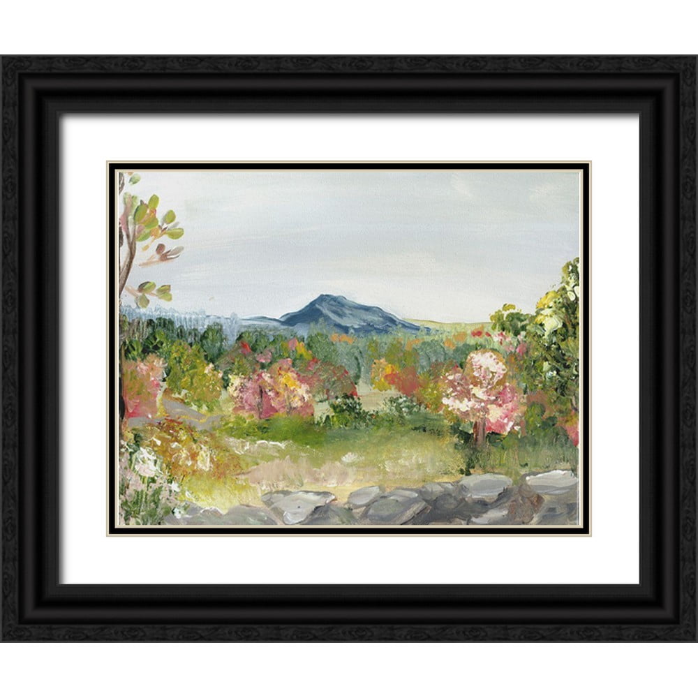 Chapman, Marcy 24x19 Black Ornate Wood Framed with Double Matting ...