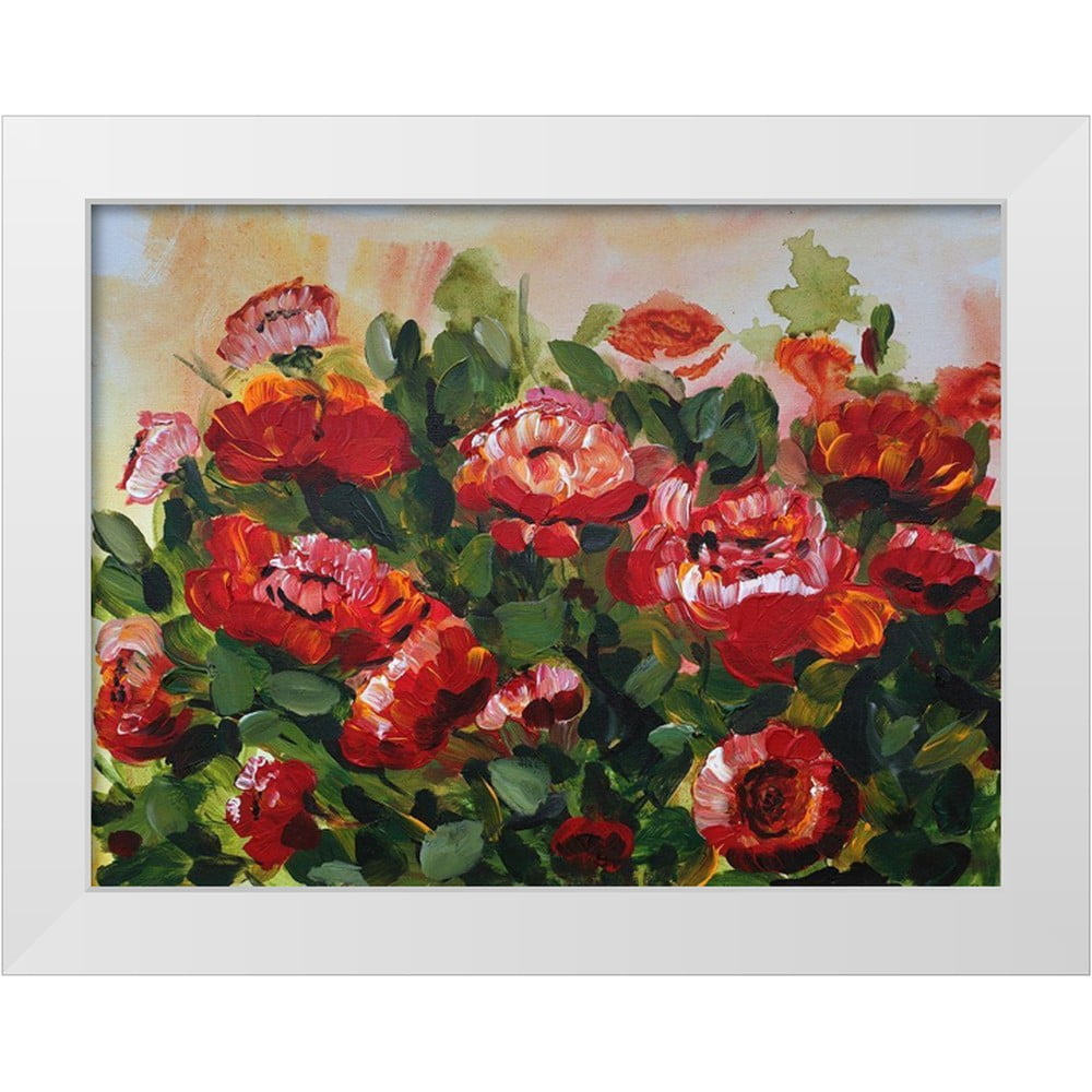 Chapman, Marcy 24x19 White Modern Wood Framed Museum Art Print Titled ...