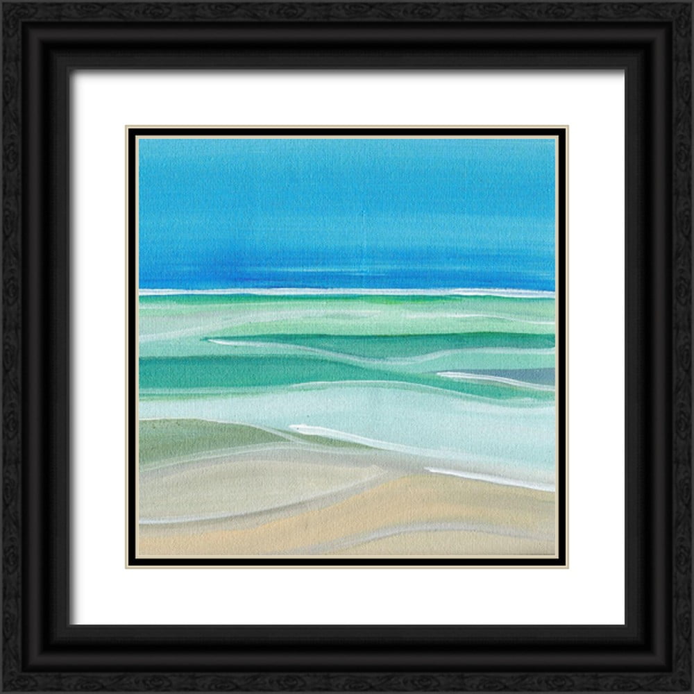 Chapman, Marcy 26x26 Black Ornate Wood Framed with Double Matting ...