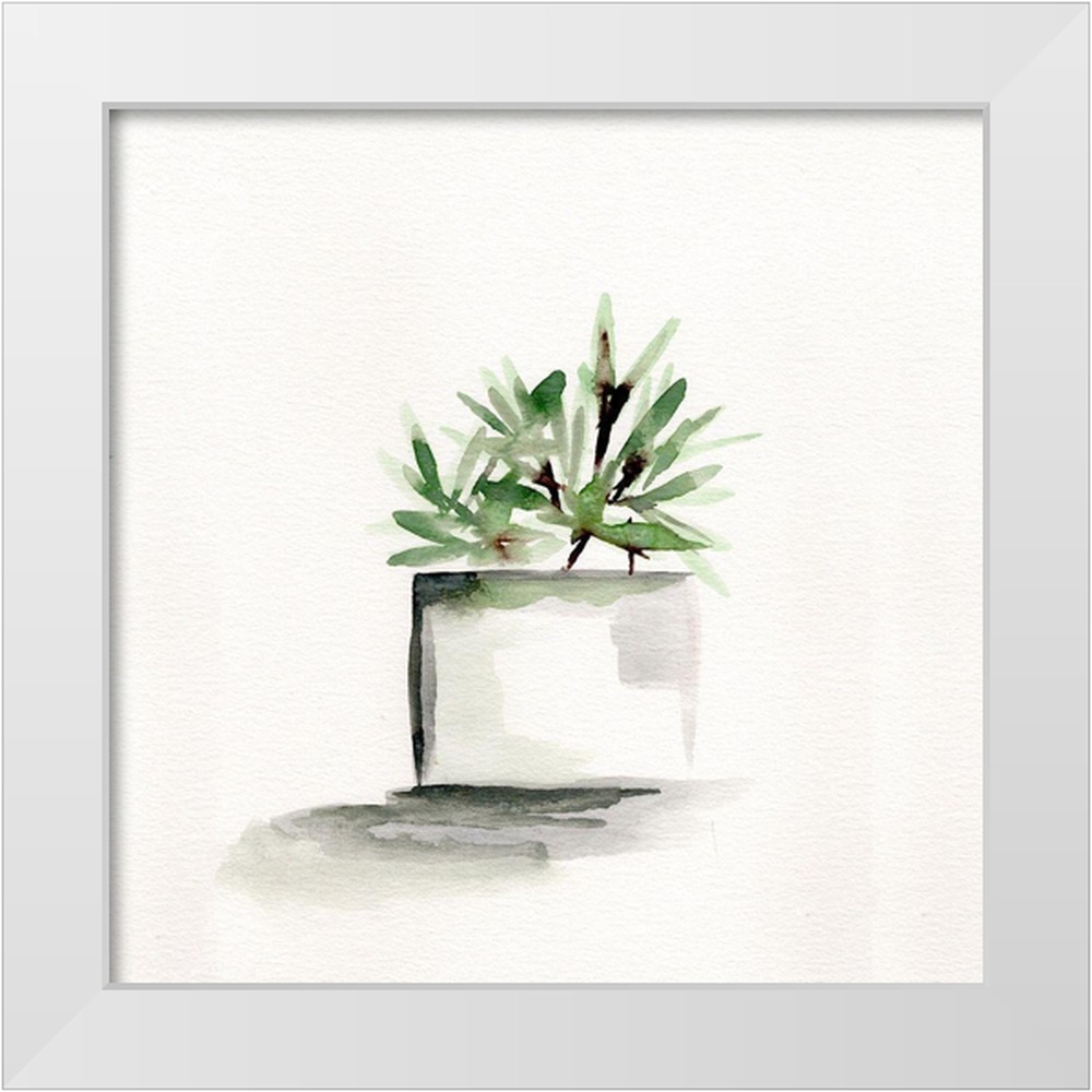 Chapman, Marcy 26x26 White Modern Wood Framed Museum Art Print Titled ...