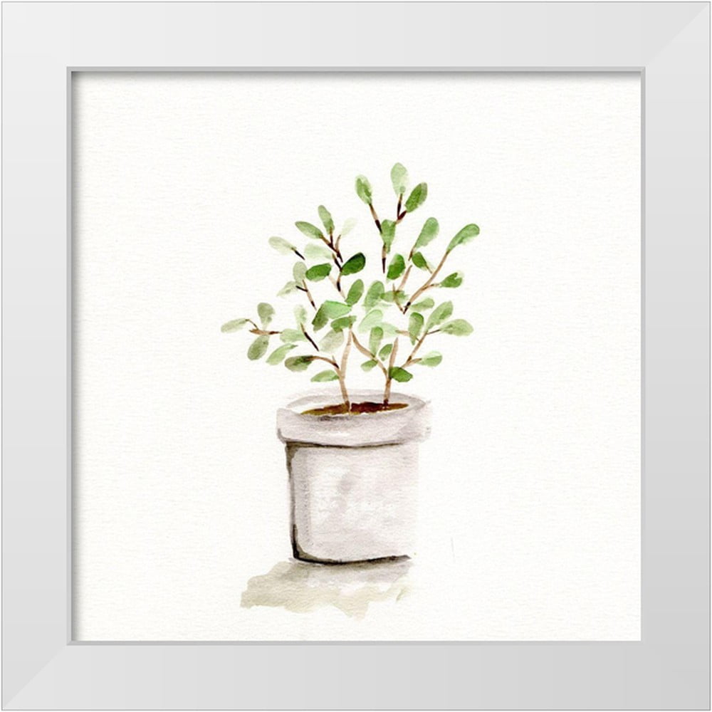 Chapman, Marcy 26x26 White Modern Wood Framed Museum Art Print Titled ...