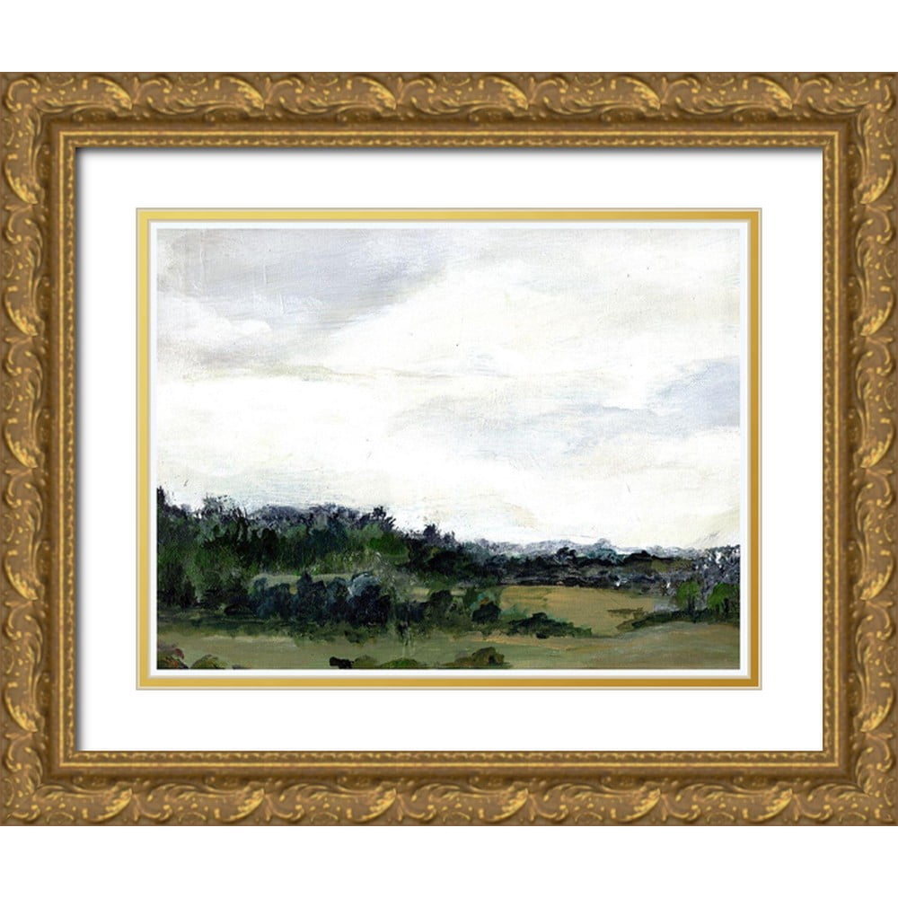 Chapman, Marcy 32x25 Gold Ornate Wood Framed with Double Matting Museum ...