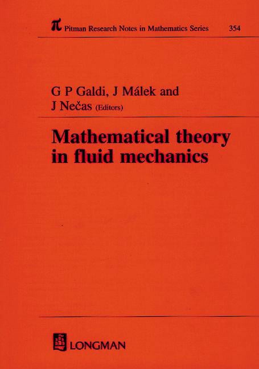 Chapman & Hall/CRC Research Notes in Mat Mathematical Theory in Fluid ... Chapman & Hall/CRC Research Notes in Mat Mathematical Theory in Fluid ...