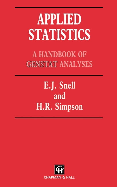 Chapman & Hall/CRC Texts in Statistical Applied Statistics: Handbook of ...