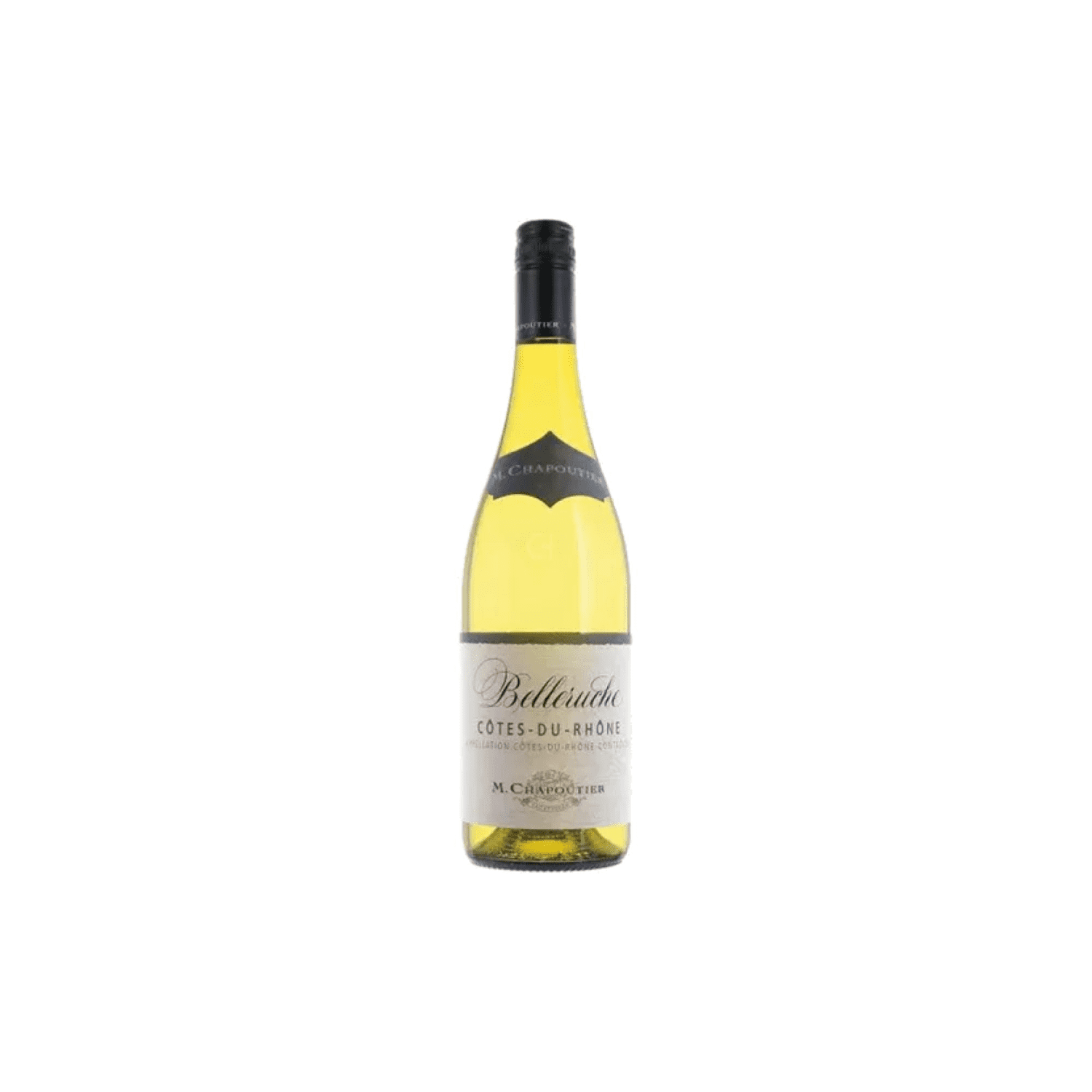 Chapoutier Belleruche Dry White Wines Blanc, 750 ml Glass Bottle Cotes ...