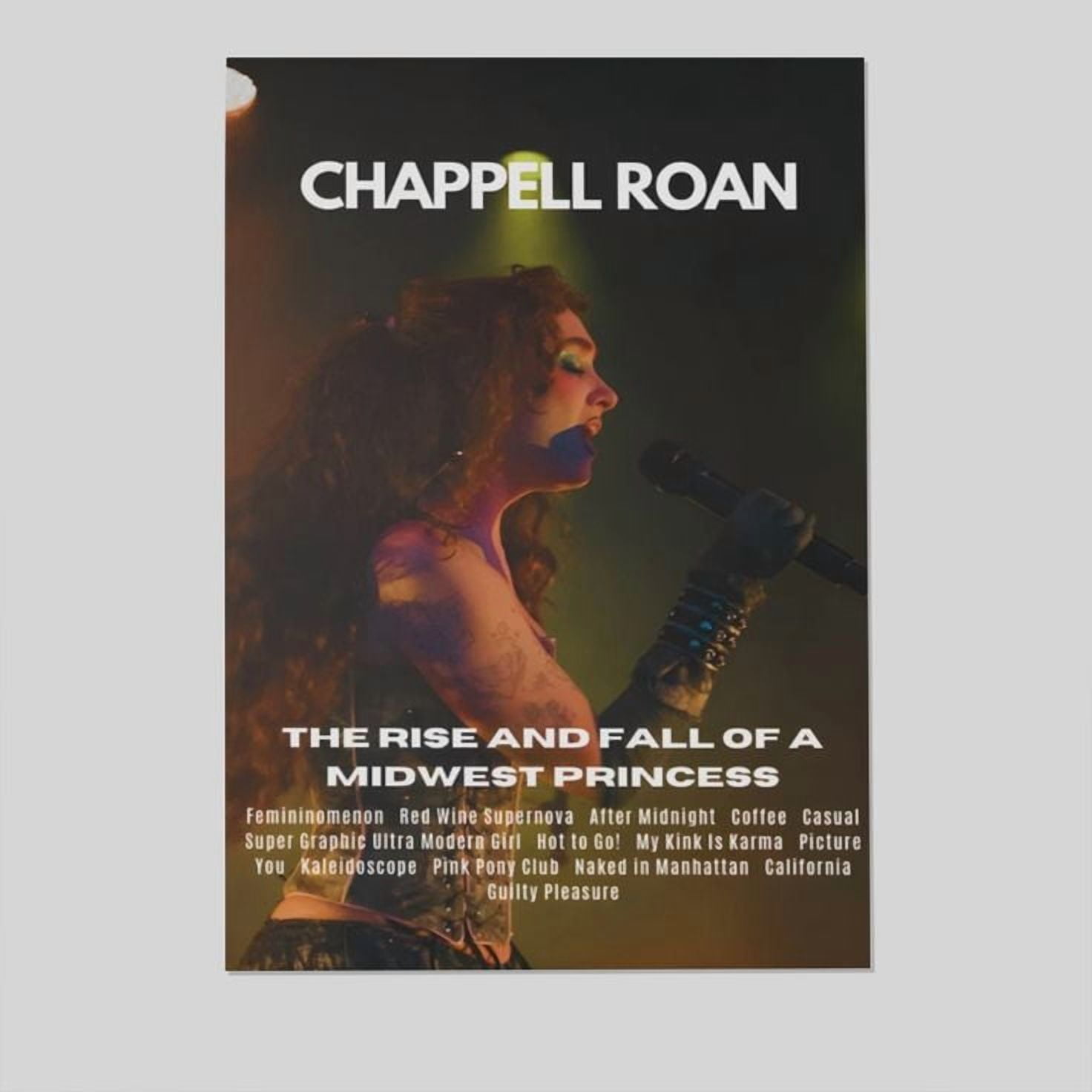 Chappel Roan Poster The Riss And Fall Of A Midwest Princess Album ...