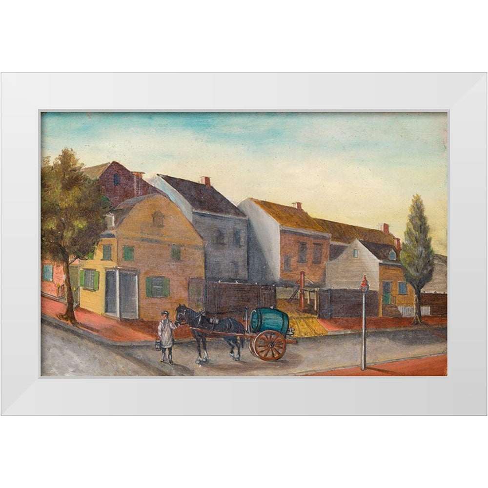 Chappel, William P. 14x11 White Modern Wood Framed Museum Art Print ...