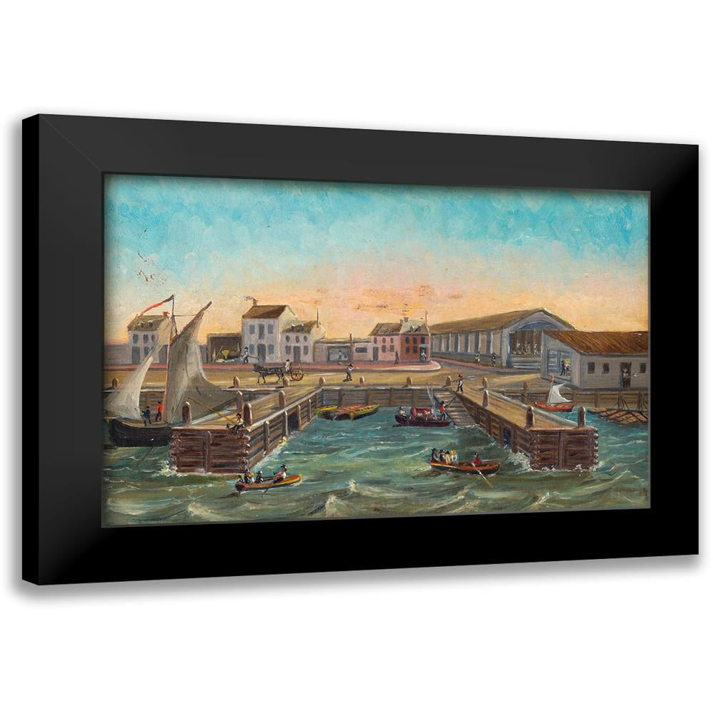 Chappel, William P. 24x17 Black Modern Framed Museum Art Print Titled ...
