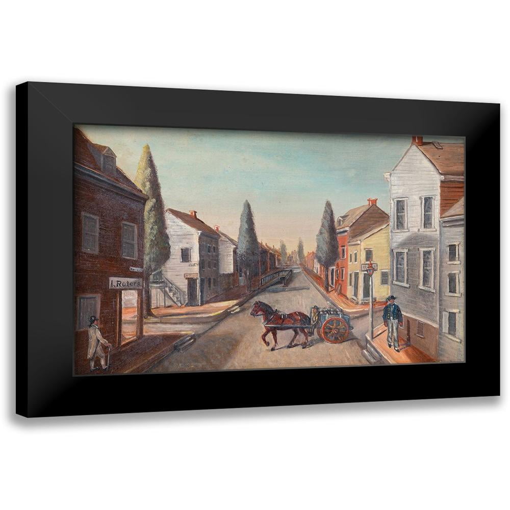 Chappel, William P. 24x17 Black Modern Framed Museum Art Print Titled ...