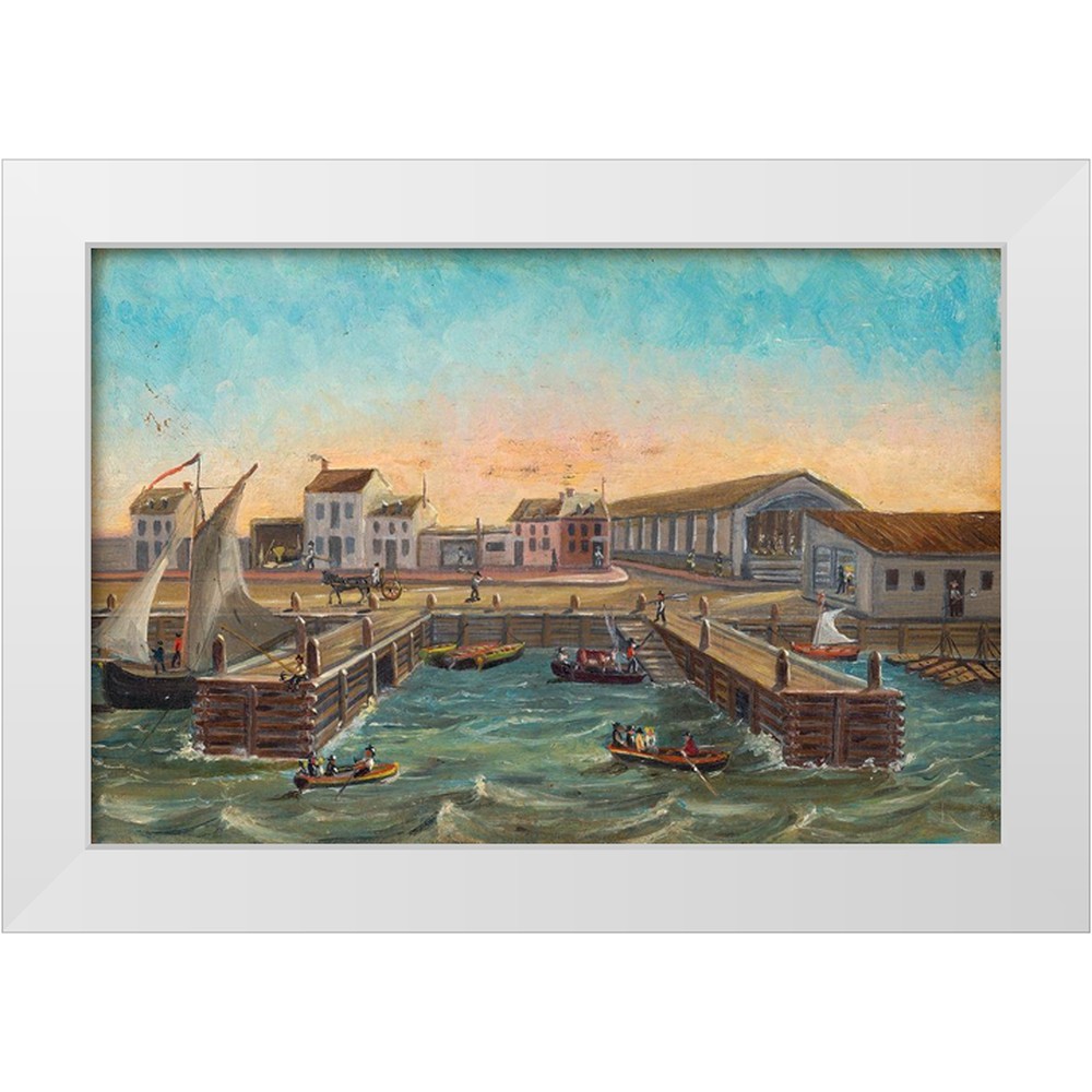 Chappel, William P. 24x17 White Modern Wood Framed Museum Art Print ...
