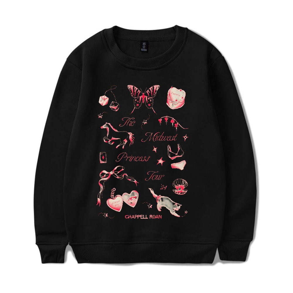 Chappell Roan 2024 Midwest Princess Tour Merch Sweatshirts Unisex ...