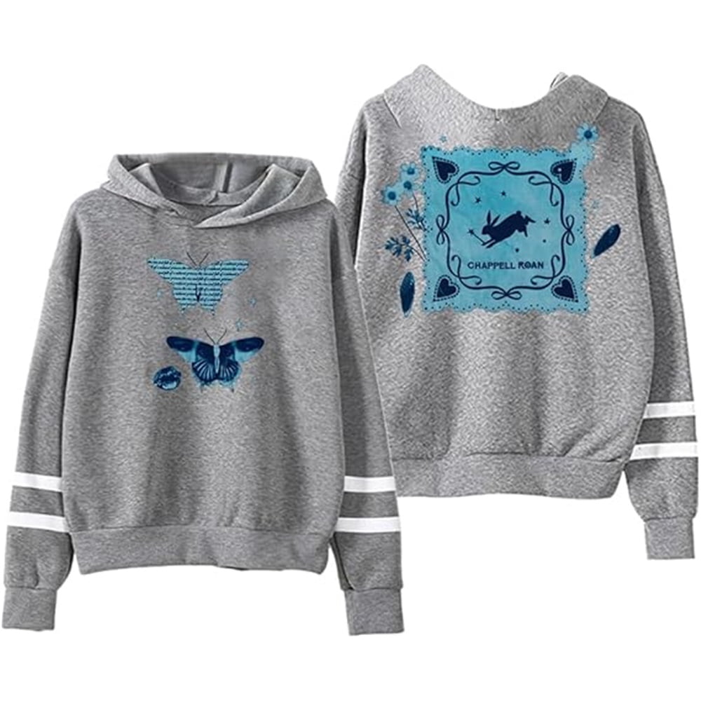 Chappell Roan Merch 2025 World Tour Butterfly Print Hoodie Unisex ...