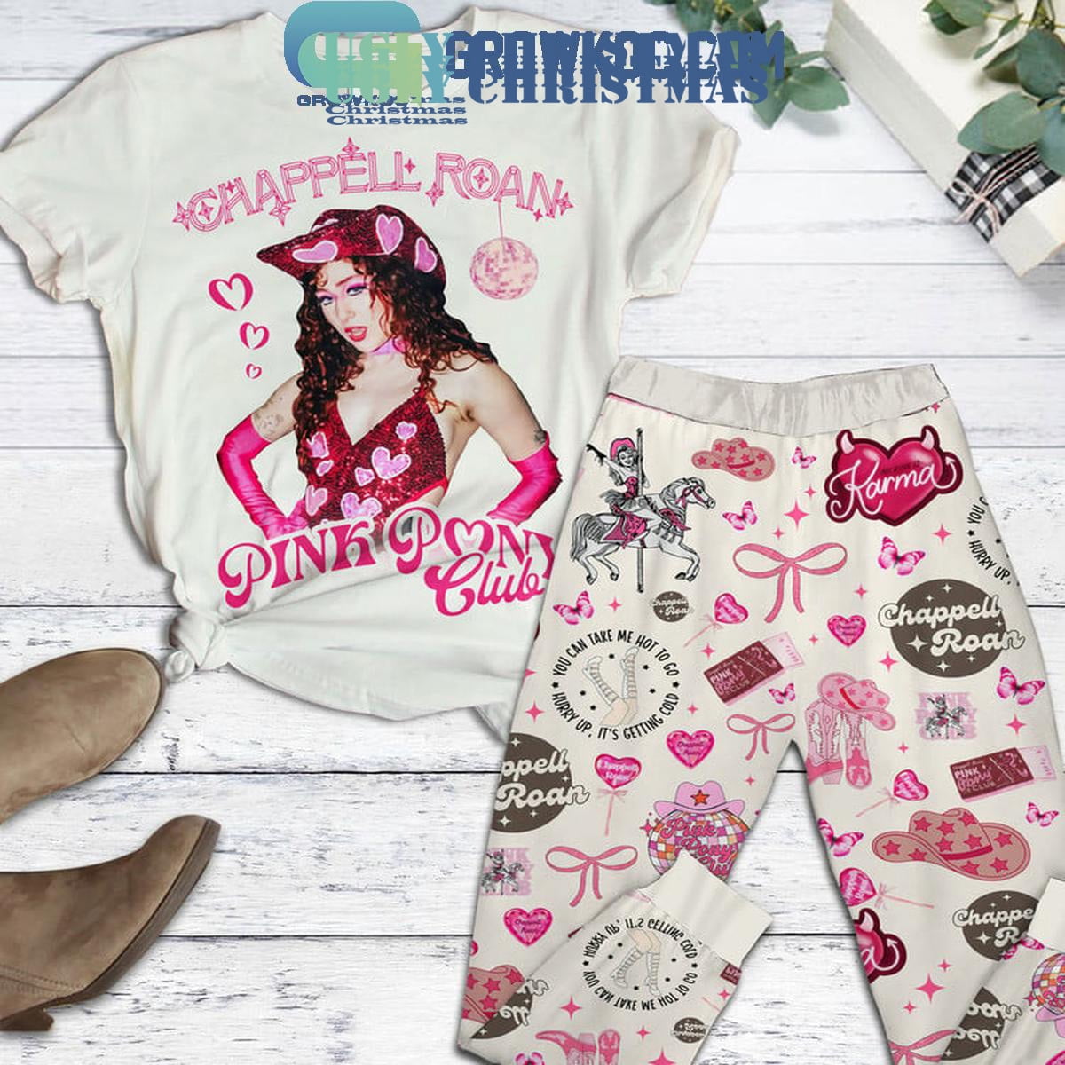 Chappell Roan Pink Pony Club In 2024 Fleece Pajamas Set - Walmart.com