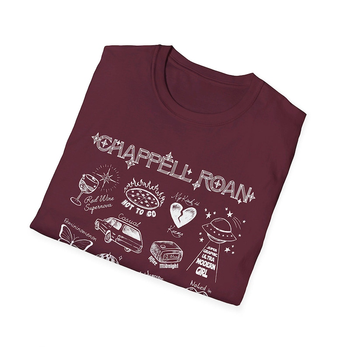 Chappell Roan Shirt Midwest Princess Tour T-Shirt Femininomenon Graphic ...
