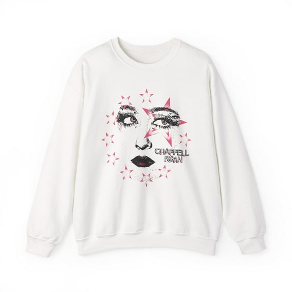 Chappell Roan Star Faced Portrait Graphic SWEATSHIRT All Size S-5XL ...