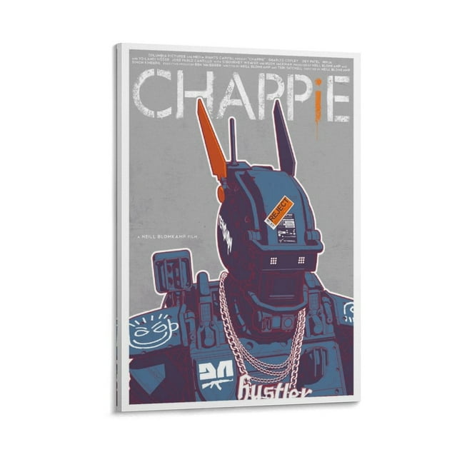 Chappie Classic Movie Poster Canvas Wall Art Prints Poster Gifts Photo Picture Painting Posters ...