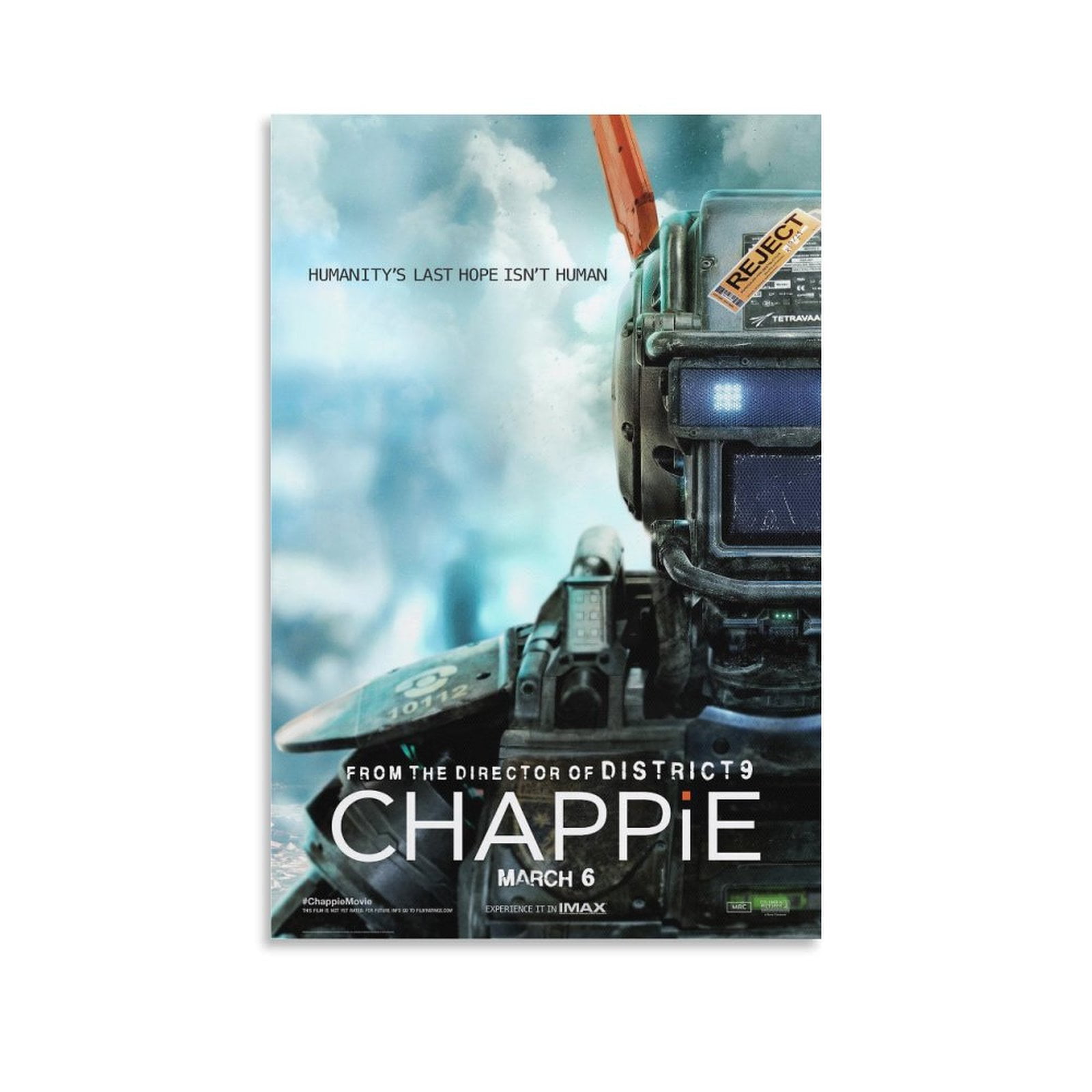 Chappie Classic Movie Poster Poster Cool Artworks Painting Wall Art ...