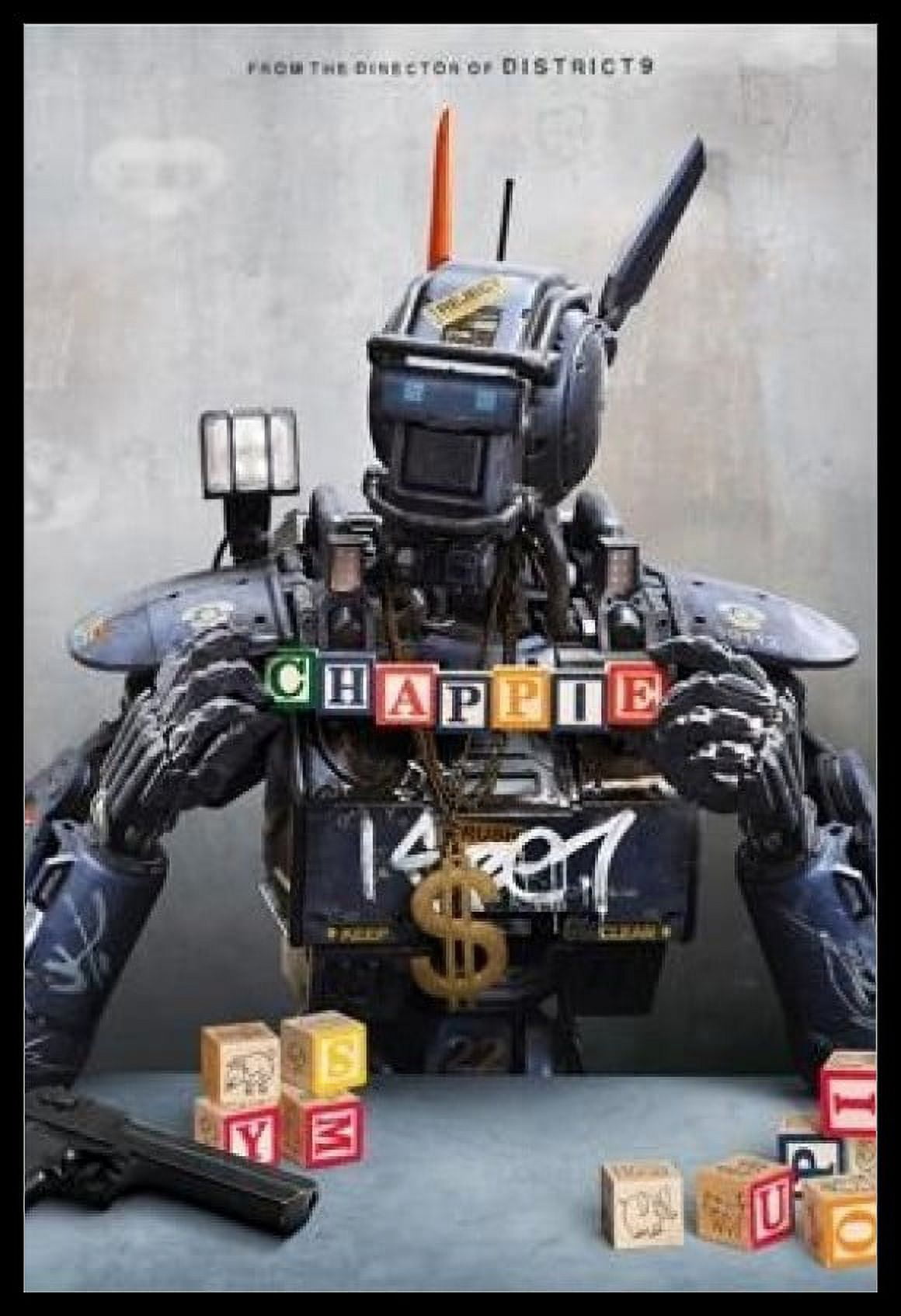 Chappie - Movie Cover Laminated & Framed Poster (24 x 36) - Walmart.com