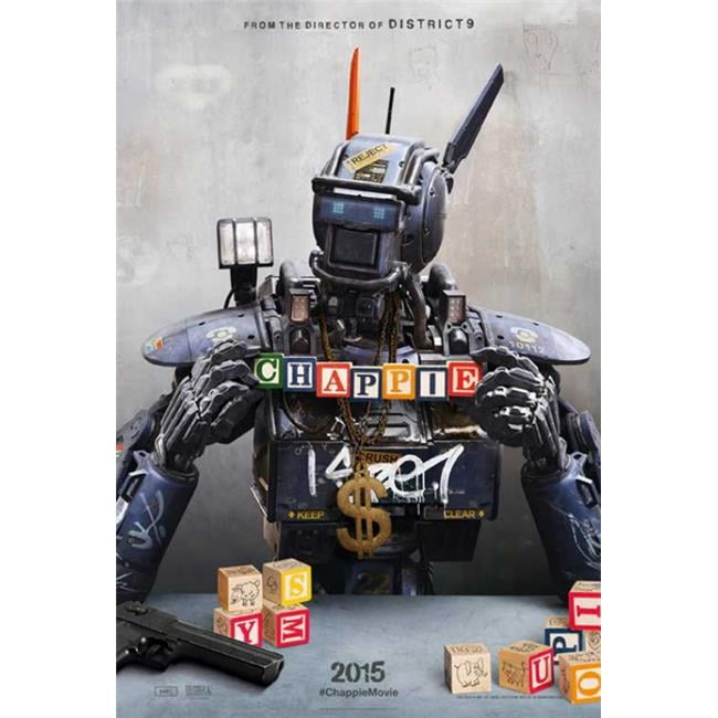 Chappie Movie Poster - 27 x 40 in. - Walmart.com