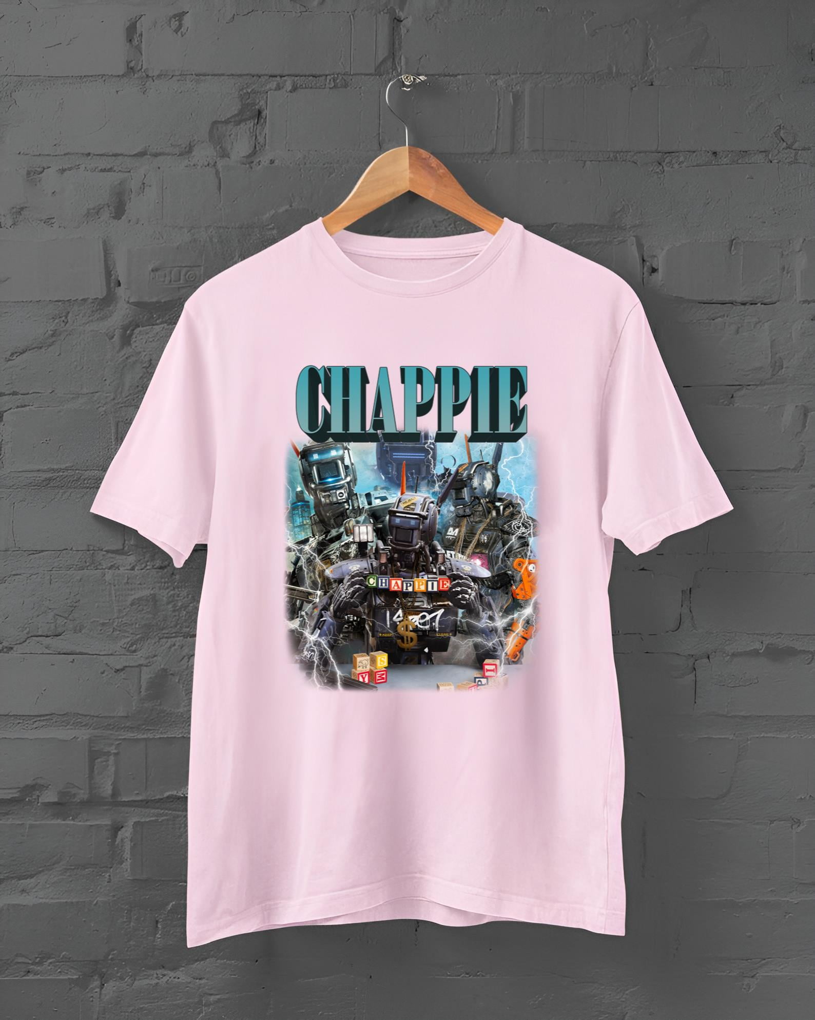 Chappie Shirt Gift Vintage 90S Retro Bootleg Shirt Homage Tee Shirt Unisex Bgl393 - New ...