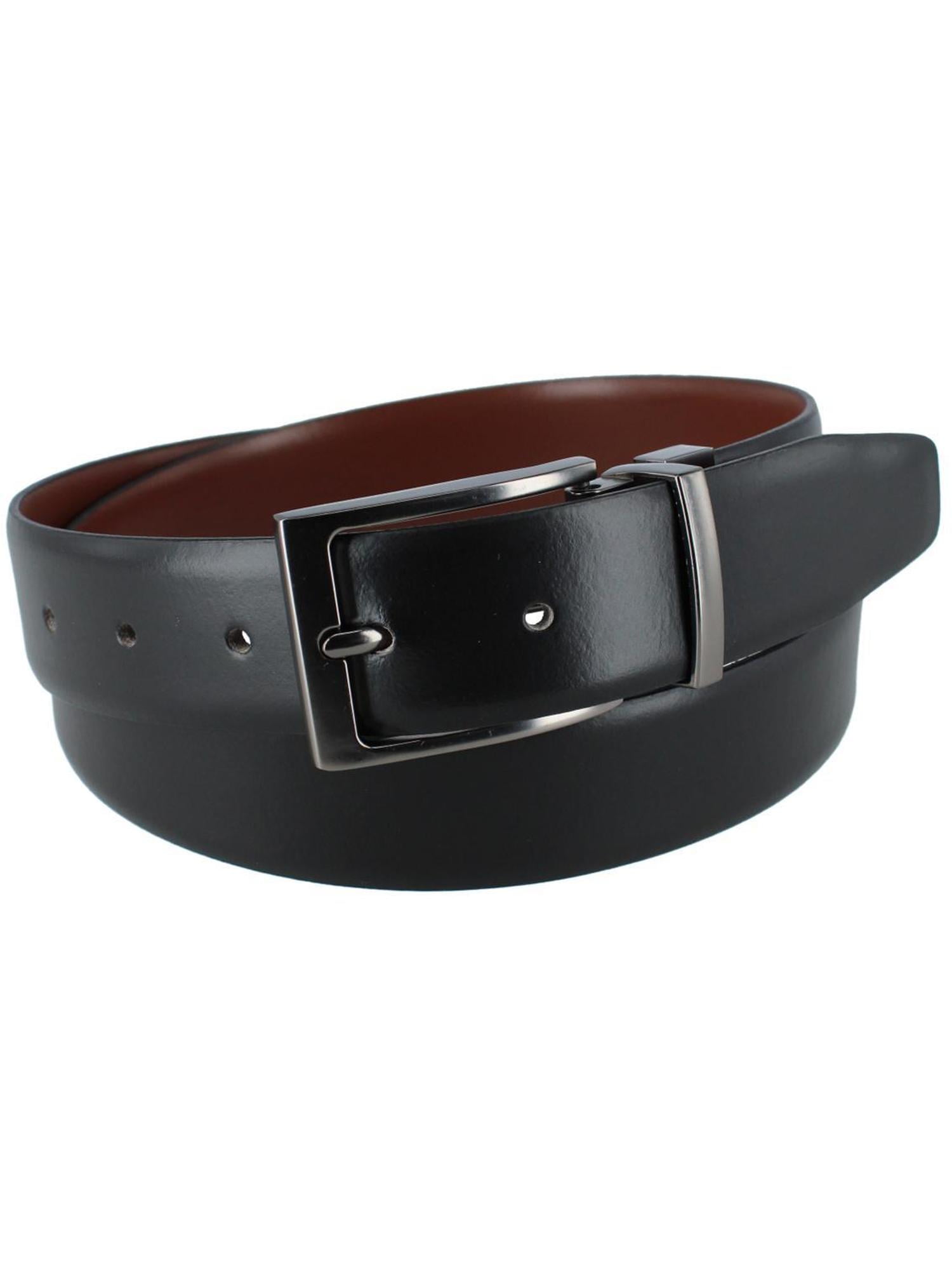 Chaps 35mm Reversible Napa Leather Dress Belt (Men) - Walmart.com