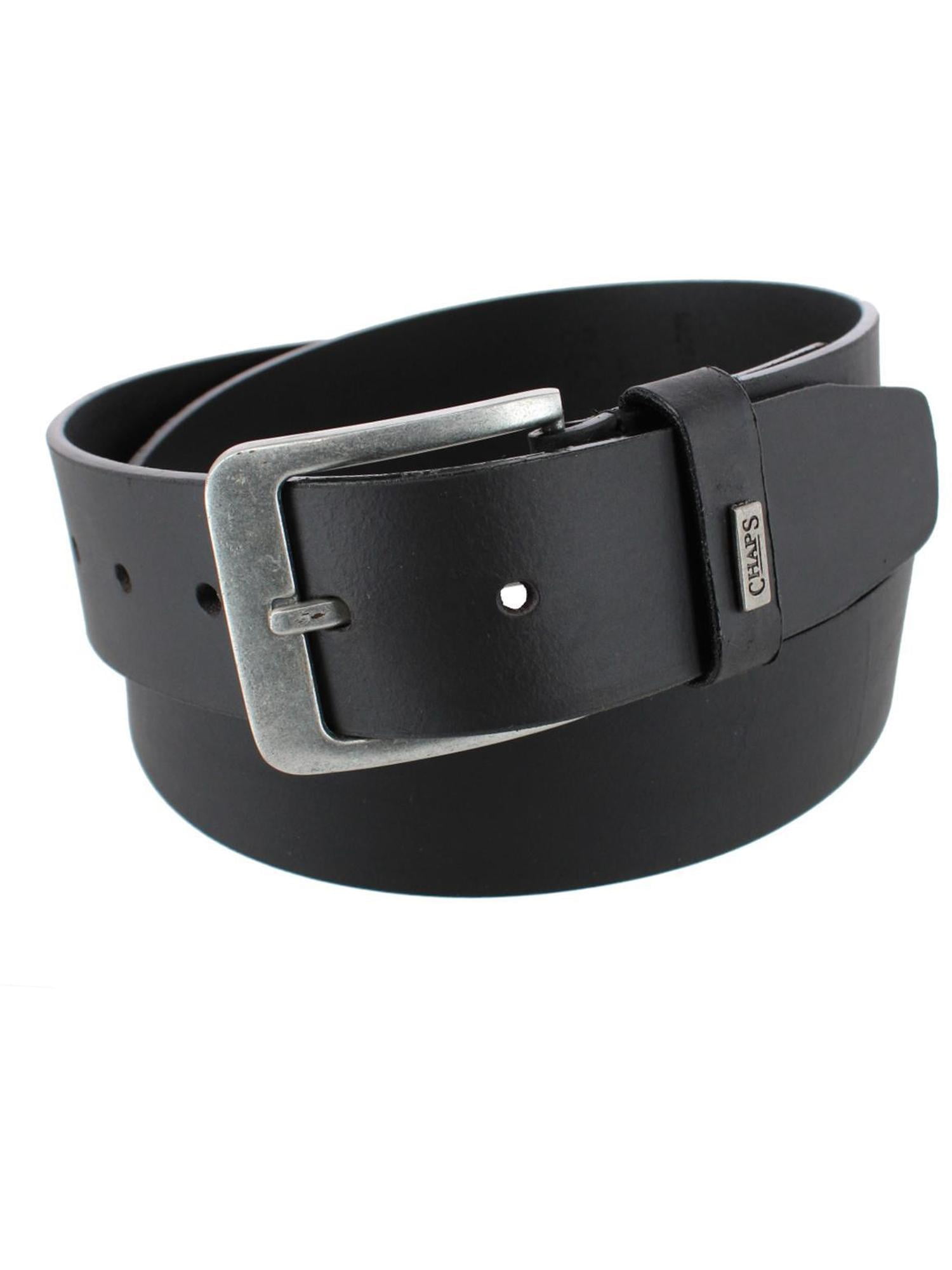 Chaps 38mm Leather Casual Jean Belt (Men) - Walmart.com