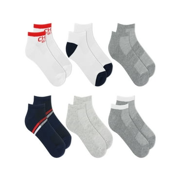Chaps Sport men's Color Stripe Ankle Socks - 6-Pack - Walmart.com