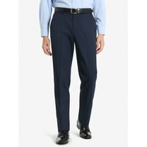 Alimens & Gentle Men's Stretch Dress Pants Expandable Waistband Flat ...