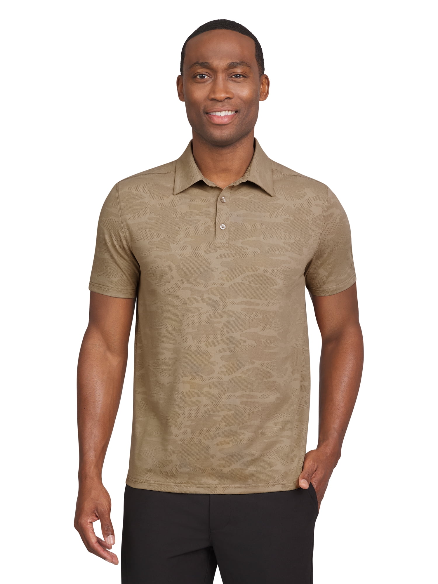 Chaps Golf men's Camo Print Polo Shirt - Fabric - Sizes S-5XL - Walmart.com