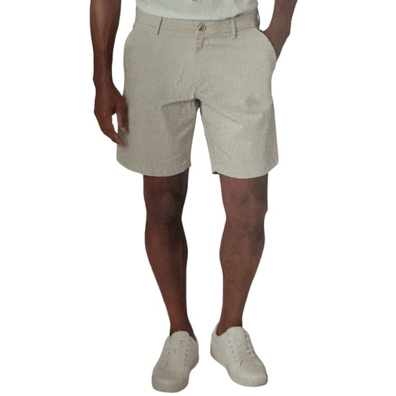 Chaps Men's 9" Inseam Flat Front Shorts (Tan, 40) - Walmart.com