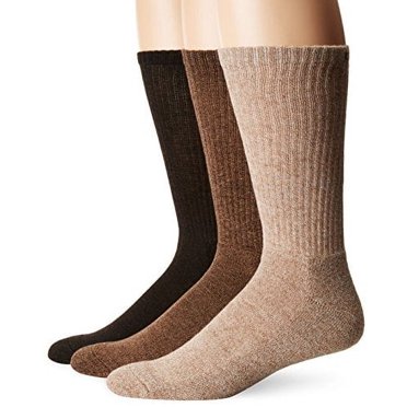 Chaps Marled Crew Socks, 3 Pairs - Walmart.com