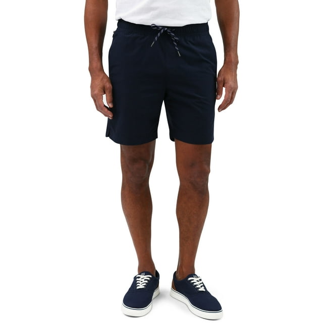 Chaps Men's & Big Men's 7" Pull On Stretch Twill Shorts, Sizes S-4XL ...