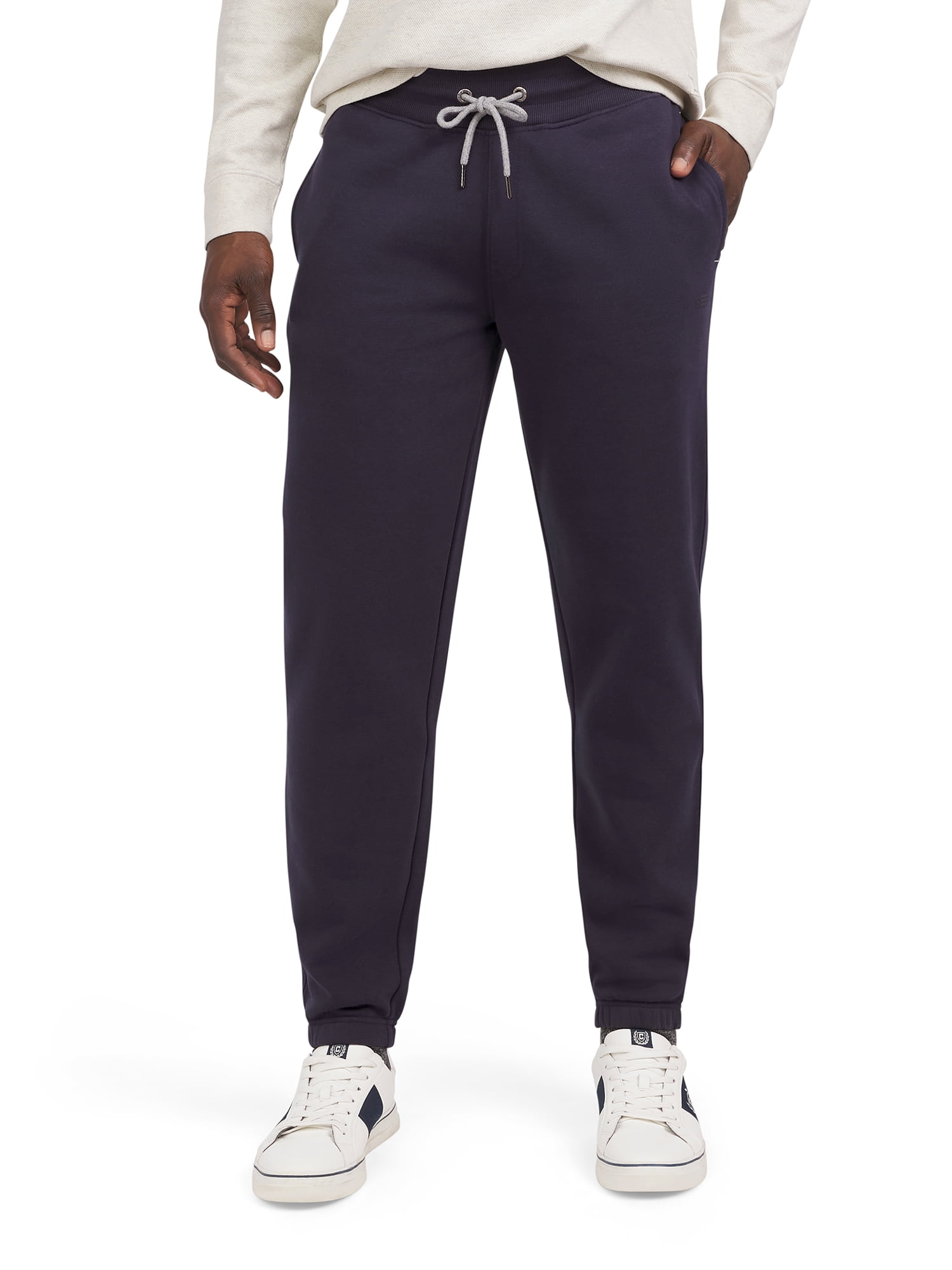 Chaps Men's & Big Men's Everyday Fleece Jogger Sweatpants, Sizes S-3XL ...
