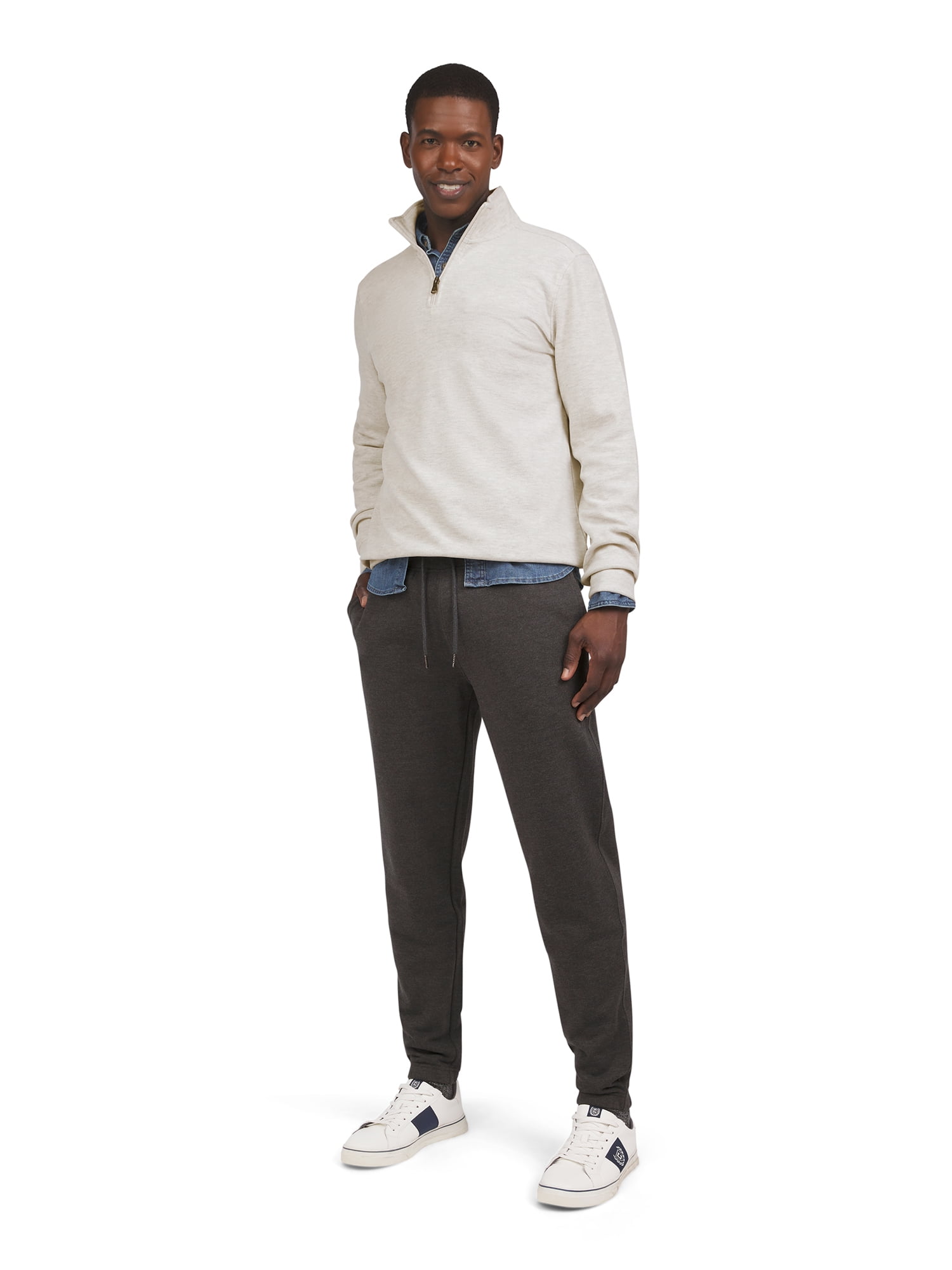 Chaps Men's & Big Men's Everyday Fleece Joggers, Sizes S-2XL - Walmart.com