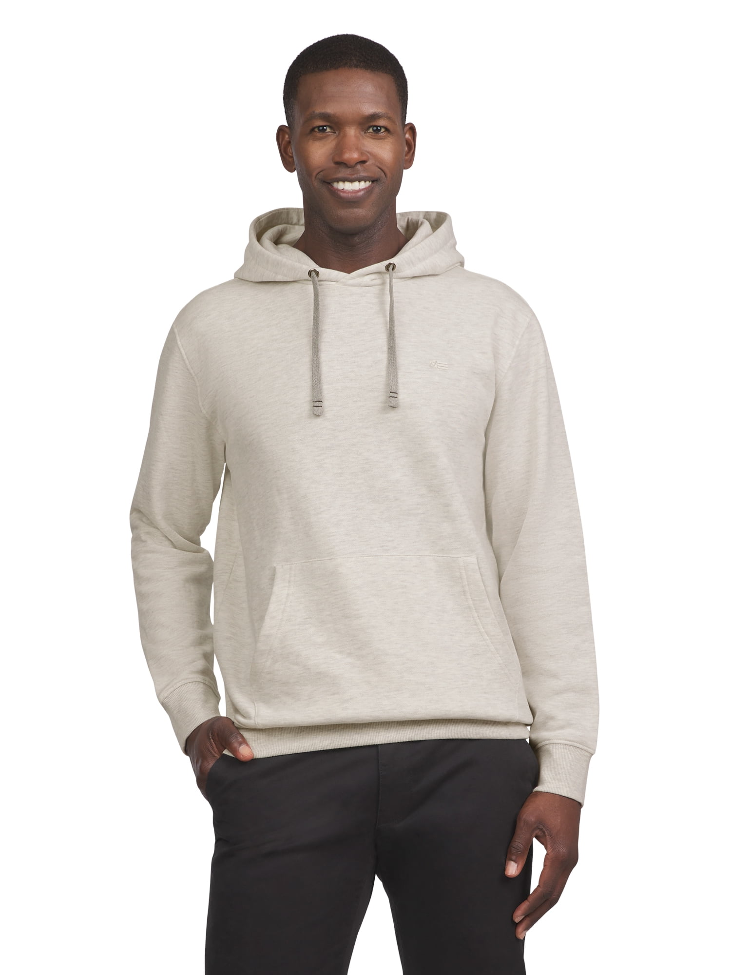Chaps Everyday Fleece Hoodie - Cozy Pullover Sweatshirt - Walmart.com