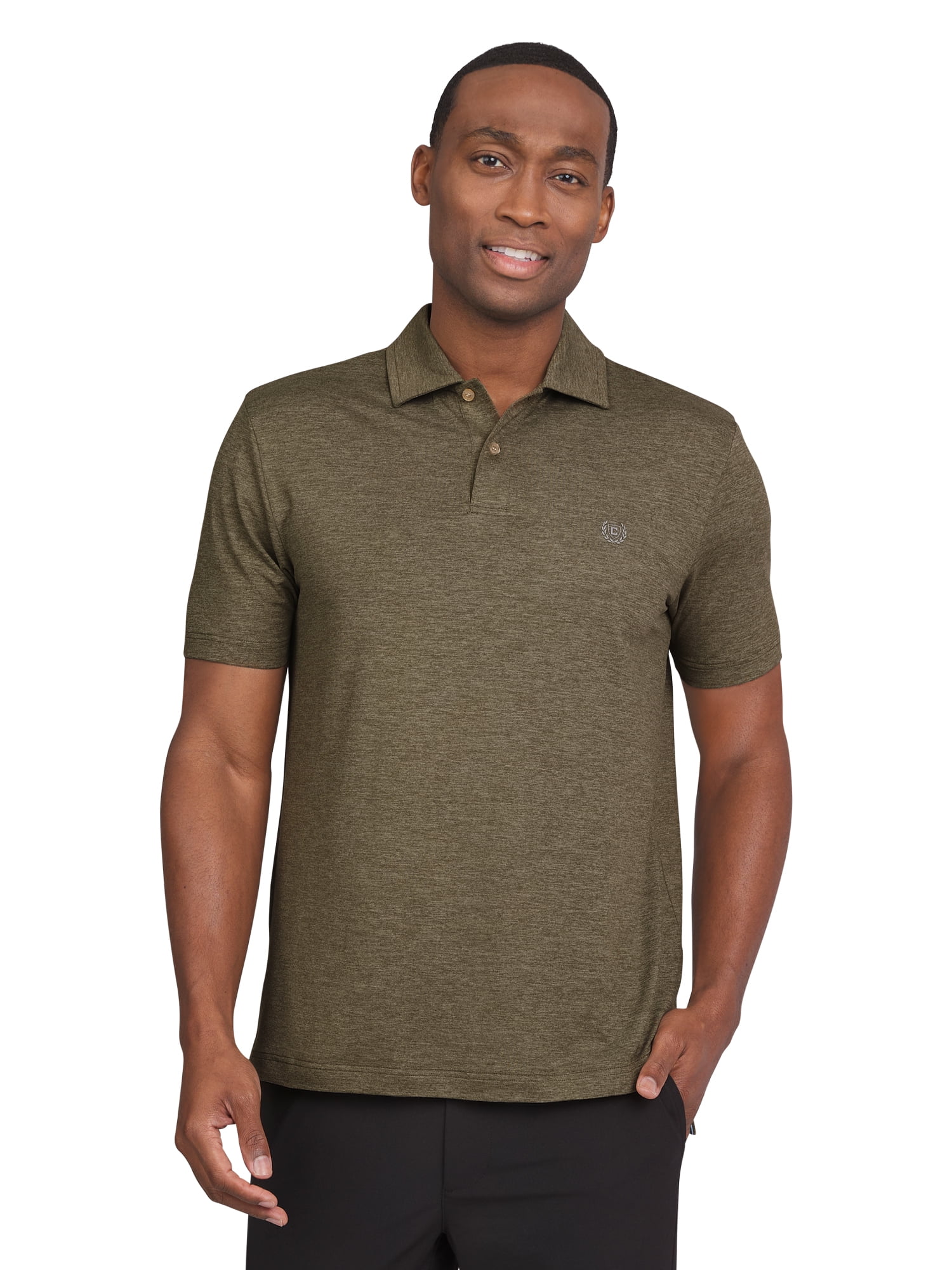 Chaps Men's & Big Men's Performance Polo Shirt, S-2XL, Classic Knit ...