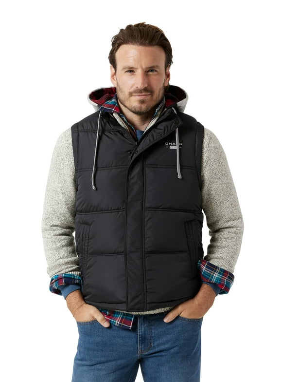 Mens Hooded Puffer Vest