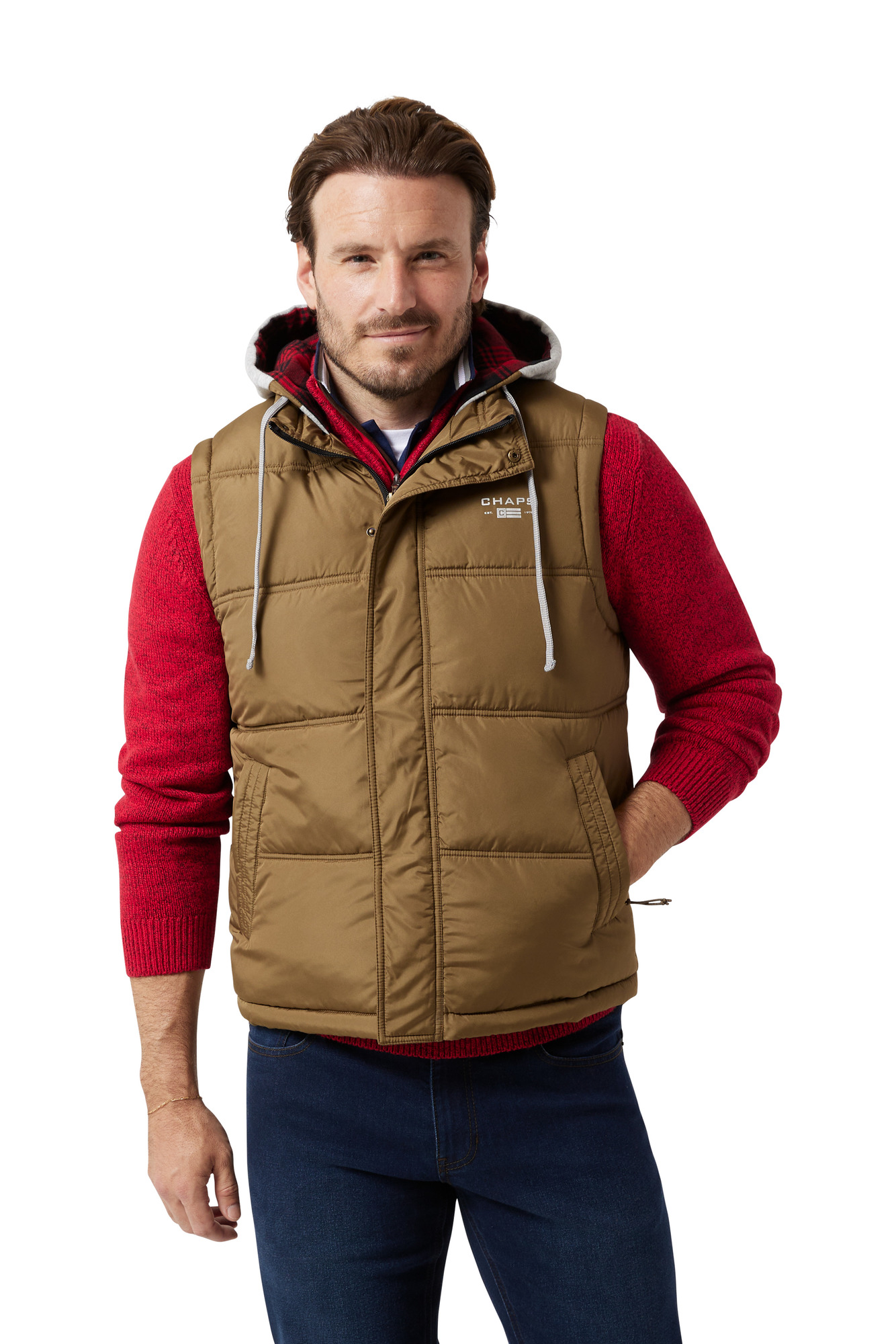 Alpine Swiss Mens Down Alternative Vest Jacket Lightweight Packable ...