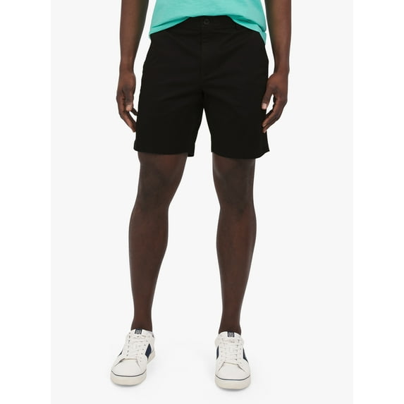 Chaps Men's & Big Men's Flat Front Flex Oxford Shorts, Sizes 30-42, 8 ...