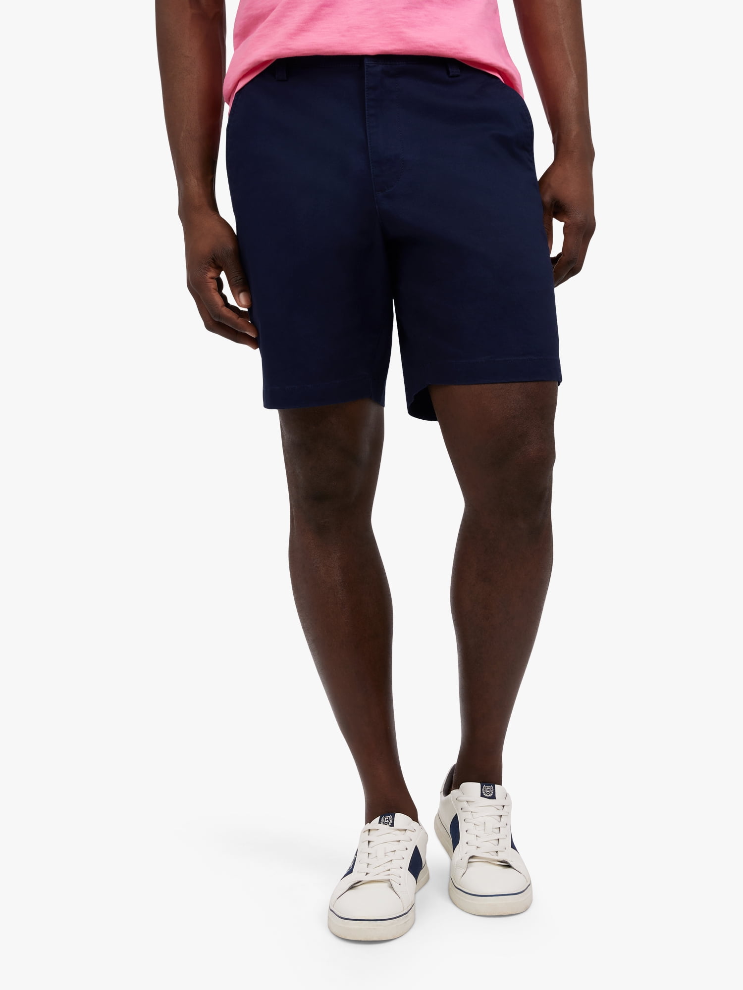Chaps Men's & Big Men's Flat Front Flex Oxford Shorts, Sizes 30-42, 8 ...