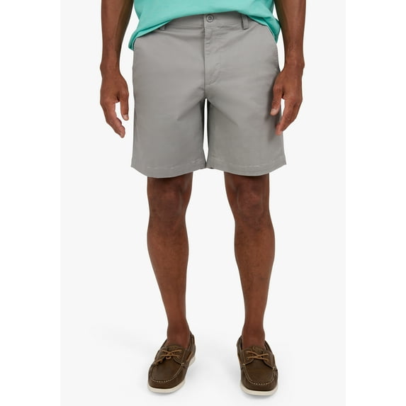 Chaps Men's & Big Men's Flat Front Flex Oxford Shorts, Sizes 30-42, 8 ...