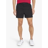 Chaps Men's & Big Men's Flat Front Shorts, Sizes 30-42, 5" Inseam ...