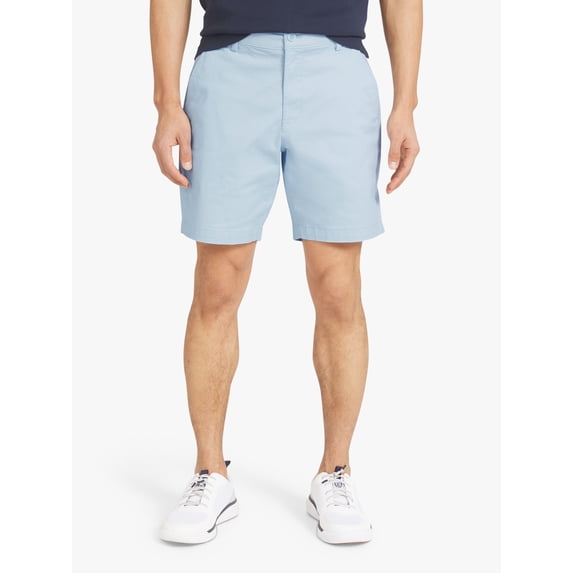 Chaps Men's & Big Men's Flat Front Shorts, Sizes 30-42, 8" Inseam ...