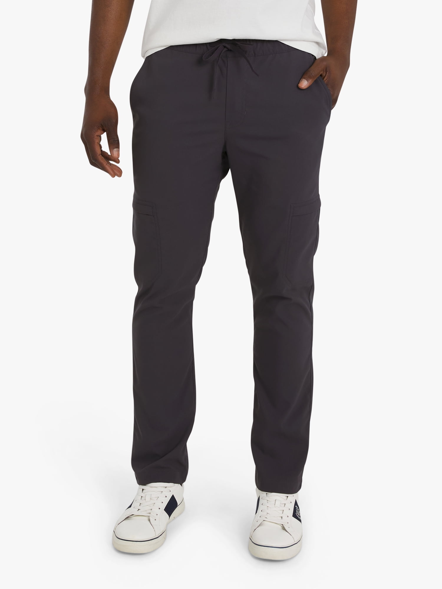 Chaps Men's & Big Men's Performance Canvas Utility Jogger Pants, Sizes ...