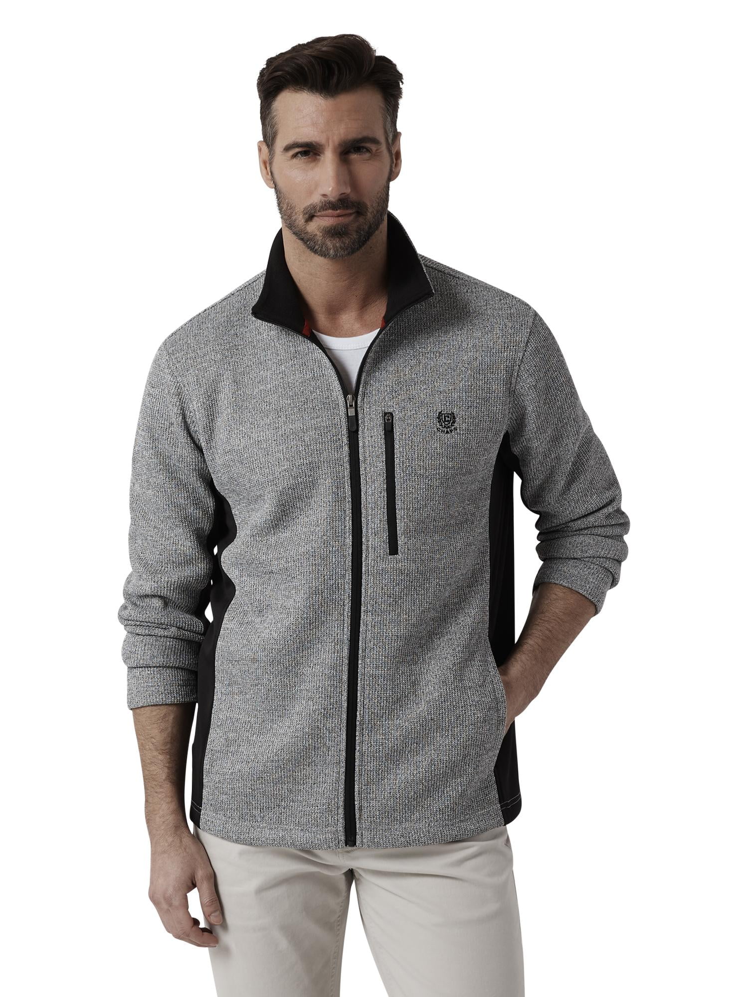Chaps Men's & Big Men's Performance Full Zip Fleece Jacket - Walmart.com