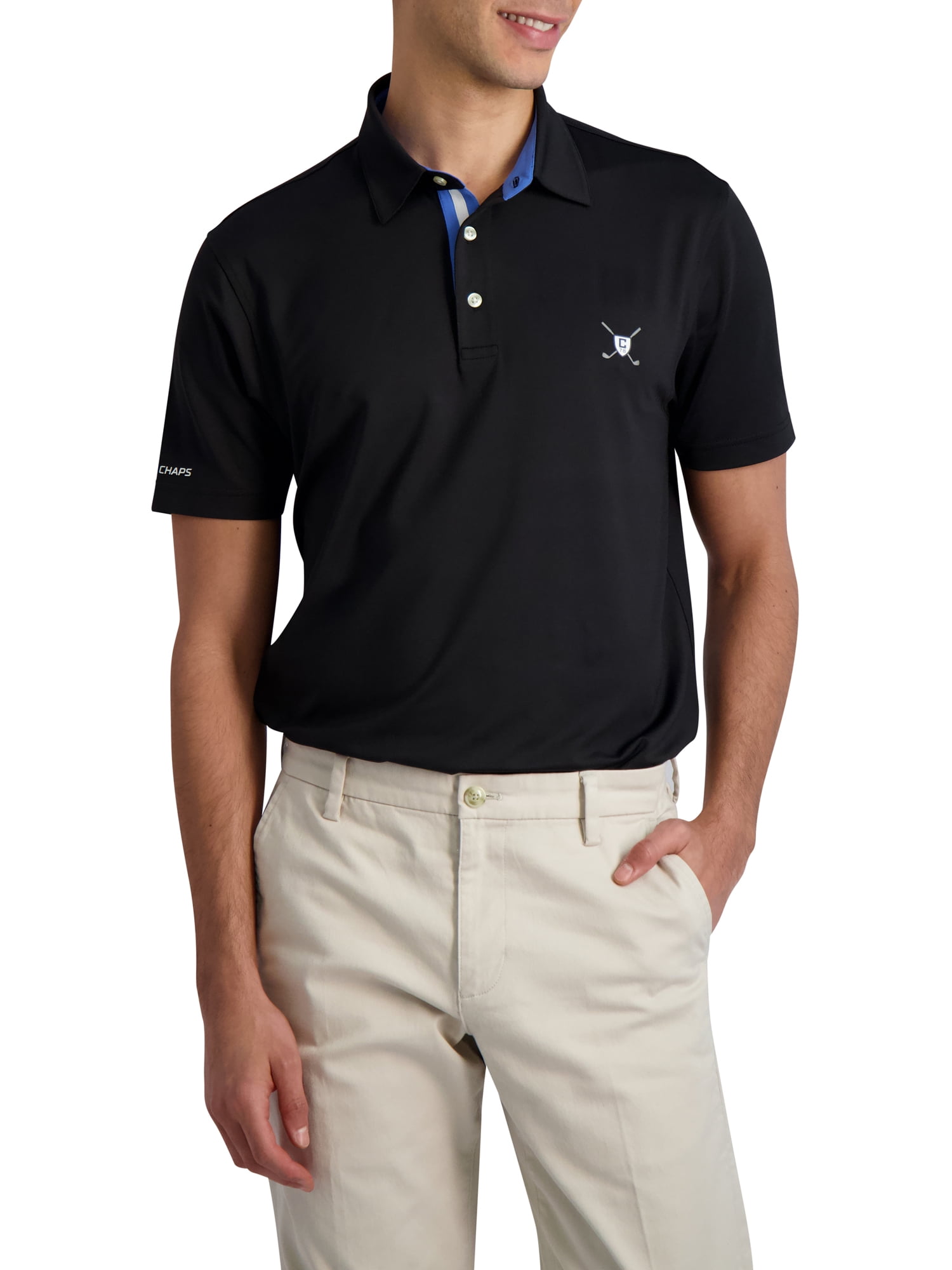 Chaps Men's & Big Men's Performance Golf Polo, Up to 3XL - Walmart.com